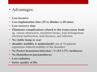 Leadless pacemaker | PPTX