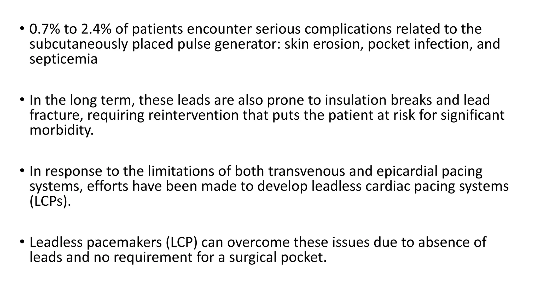 Leadless pacemaker | PPTX