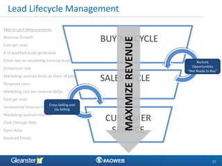 Lead Lifecycle Analytics: Essential Metrics for Perpetual Revenue Growth | PDF | Sales | Business