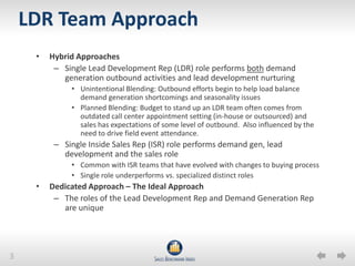 Lead management: Approach & Roles Guidance | PPT