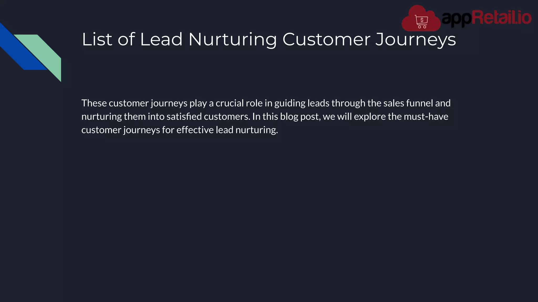 Lead Nurturing Must-Have Customer Journeys.pdf | Marketing and ...