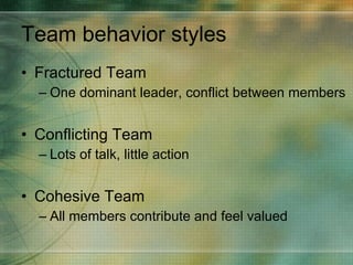Lead or Get LOST! A Crash Course in Building a Team and Avoiding ...