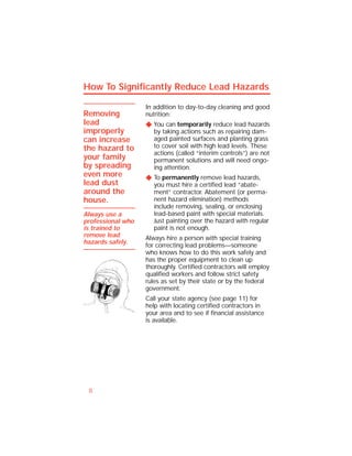 Lead Paint Epa Brochure | PDF