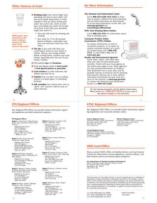 Lead Based Paint Pamphlet Pdf