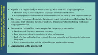 Language, Literary Studies, Digitalization | PPTX