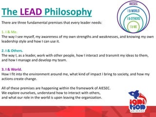 AIESEC Chile TM Leadership Development | PDF
