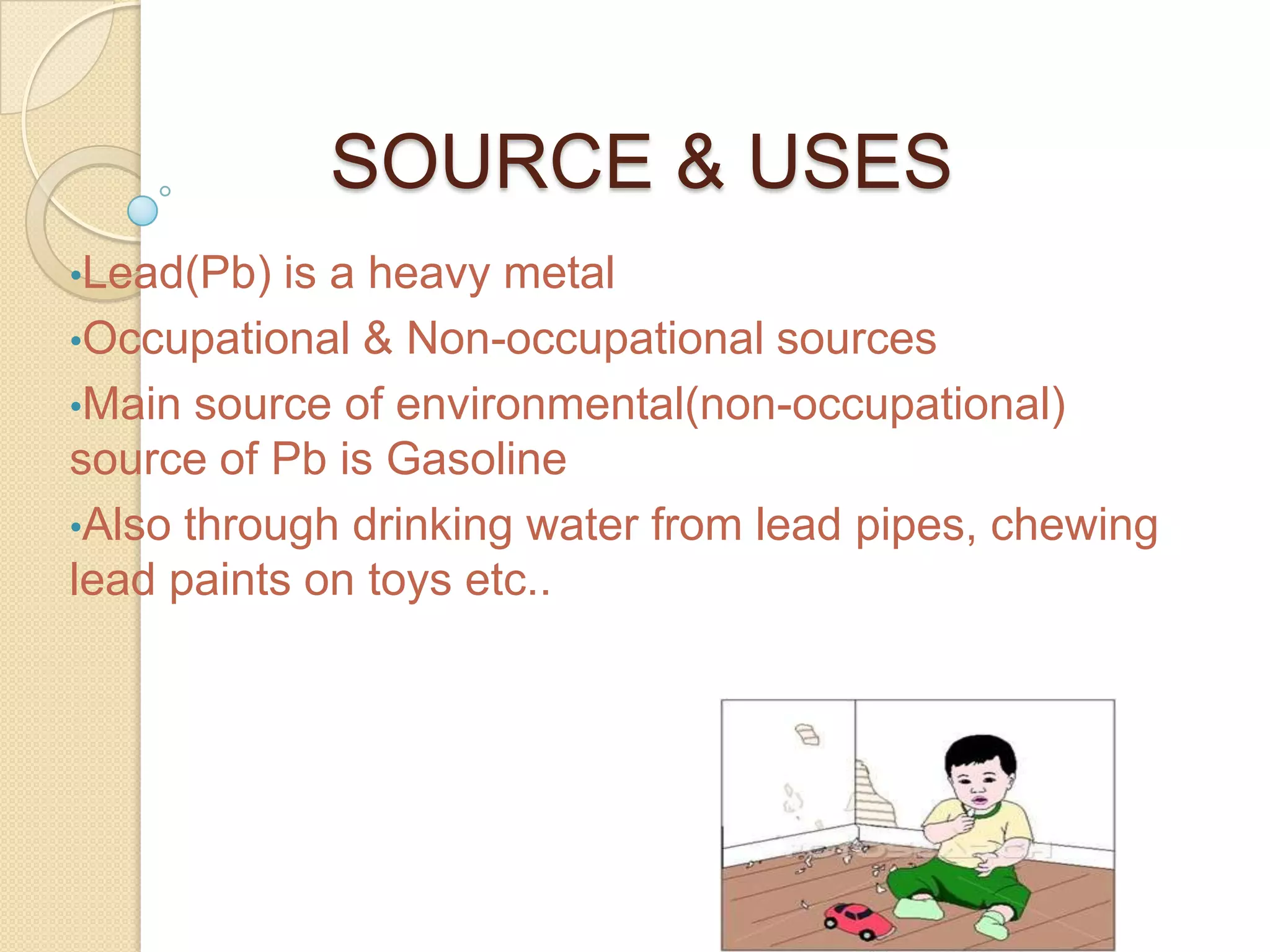 Lead poisoning | PPTX