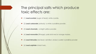 Lead Poisoning-Medical health By Dr.Sadia.pptx