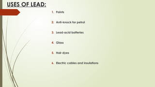 Lead Poisoning-Medical health By Dr.Sadia.pptx
