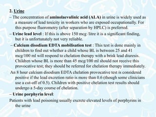 Lead poisoning | PPTX