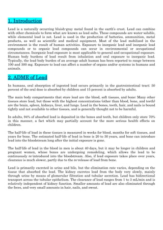 Lead poisoning by jakaria | PDF
