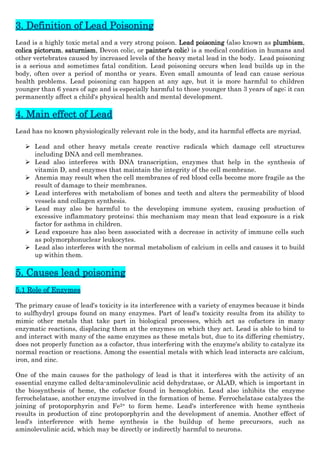 Lead poisoning by jakaria | PDF