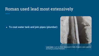 Lead poisoning in neurology | PPTX