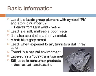 LEAD PRESENTATION | PPT