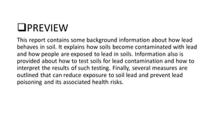 Hazardous effect of lead | PDF