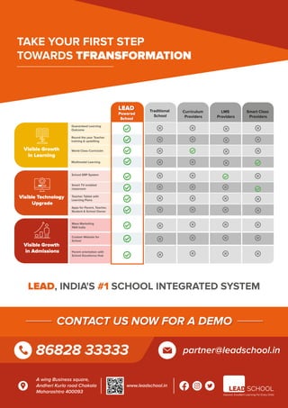 Lead school integrated system brochure | PDF