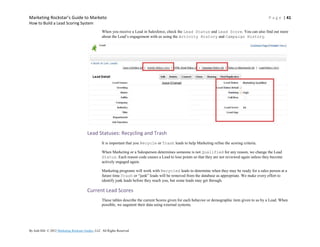 Lead Scoring with Marketo | DOCX