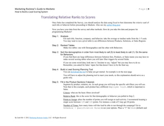 Lead Scoring with Marketo | DOCX