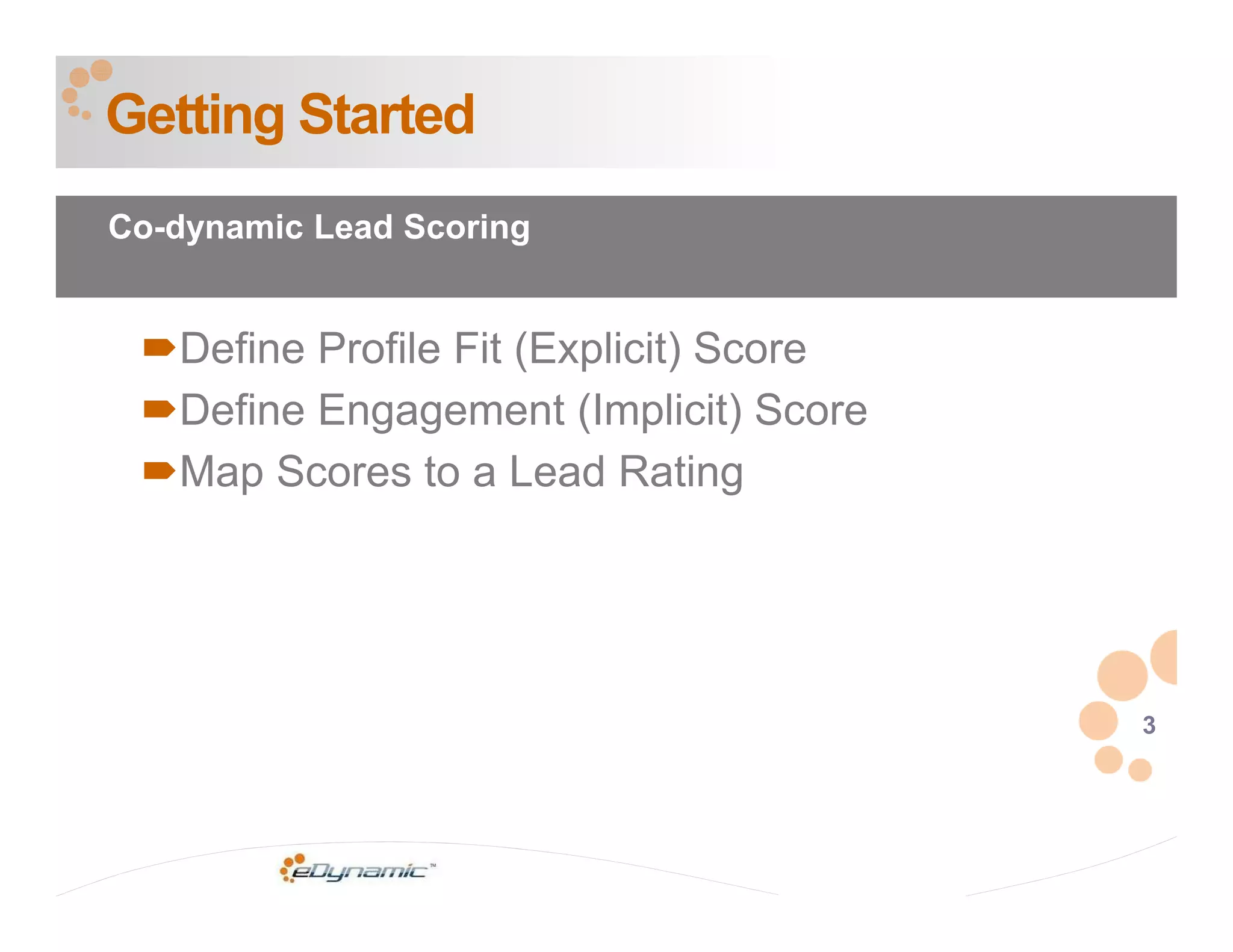 Lead scoring Best Practices | PDF