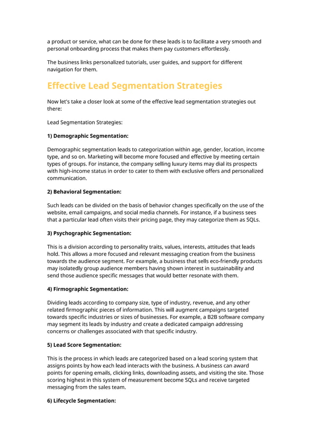 Lead Segmentation Effective Categorization of Engaging Leads.doc