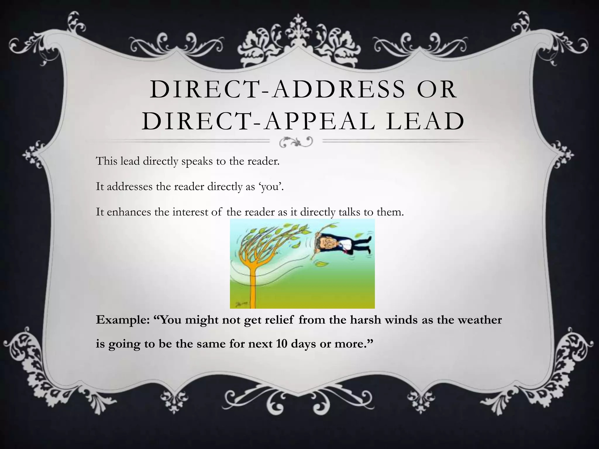 LEAD SENTENCES | PPTX