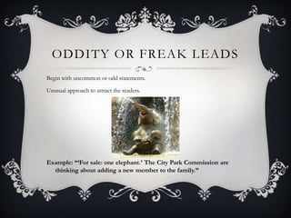 LEAD SENTENCES | PPTX