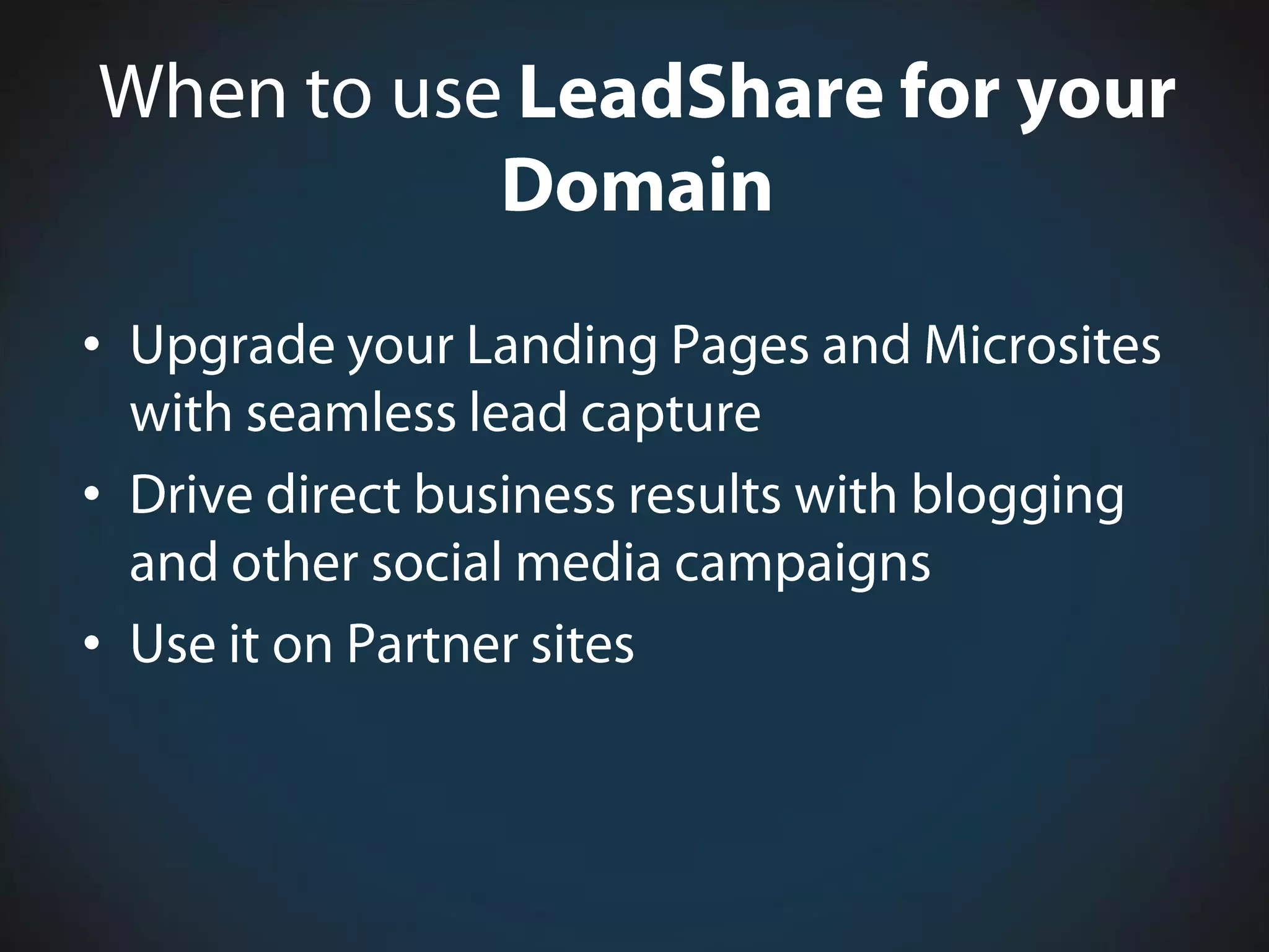 LeadShare for your domain | PDF