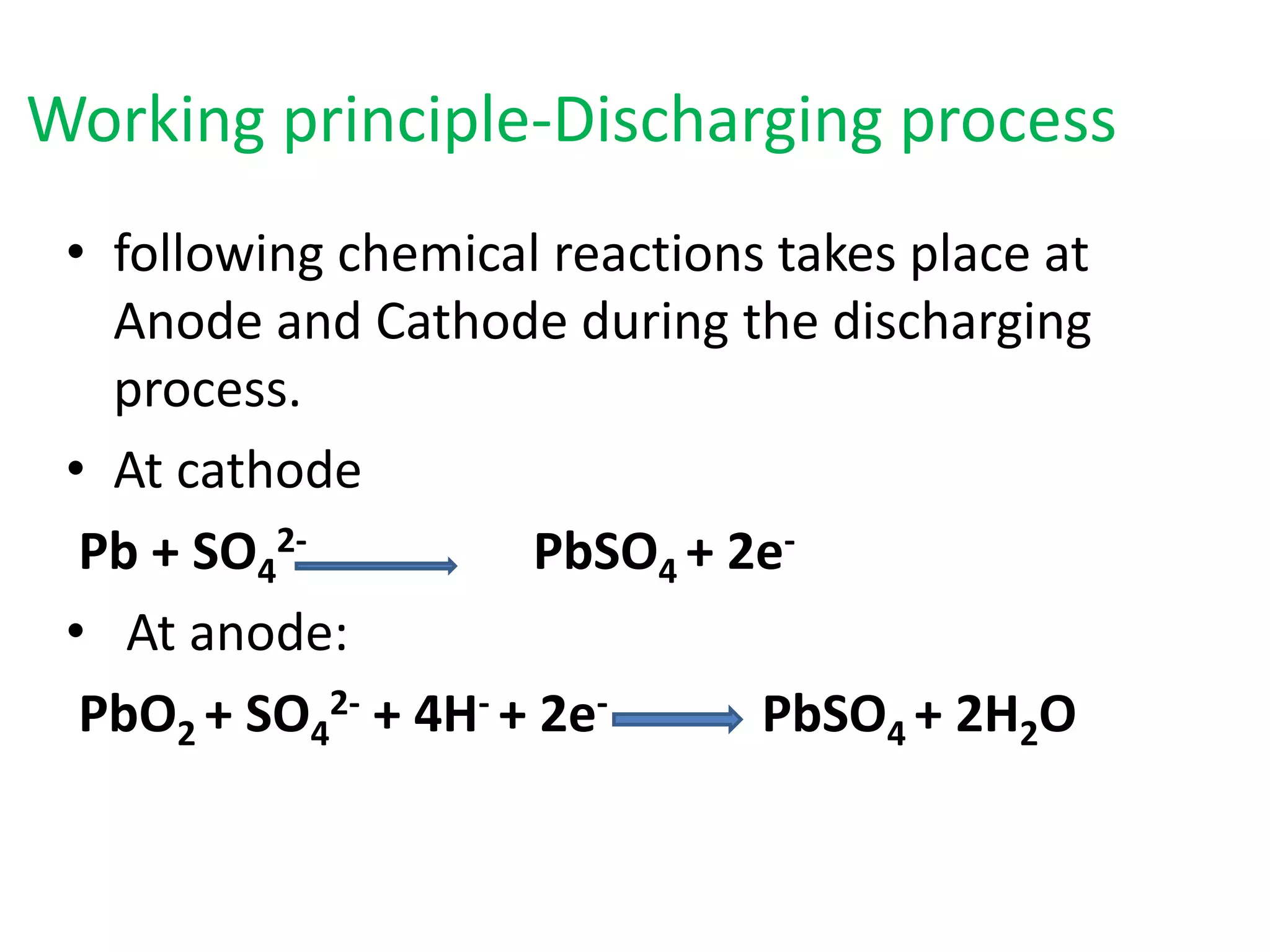 Lead storage battery | PPTX