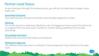 Lead Submission & Lead Management Process | PDF
