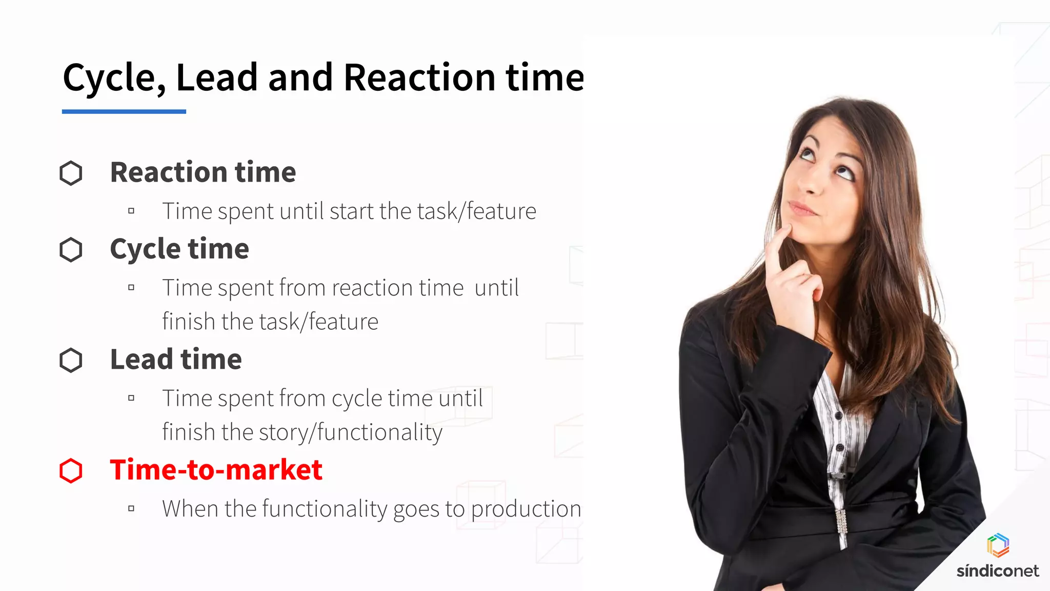 Lead time and cycle time. What matters? #SnetTalks1 | PPT
