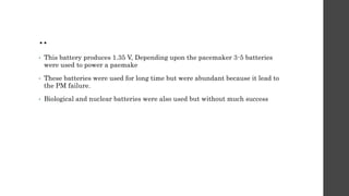 Pacemaker lead wires and electrodes by Haleeful Jud | PPT