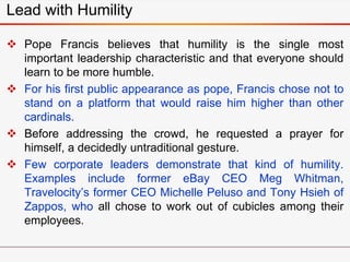 Lead with humility | PDF