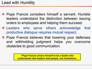 Lead with humility | PDF