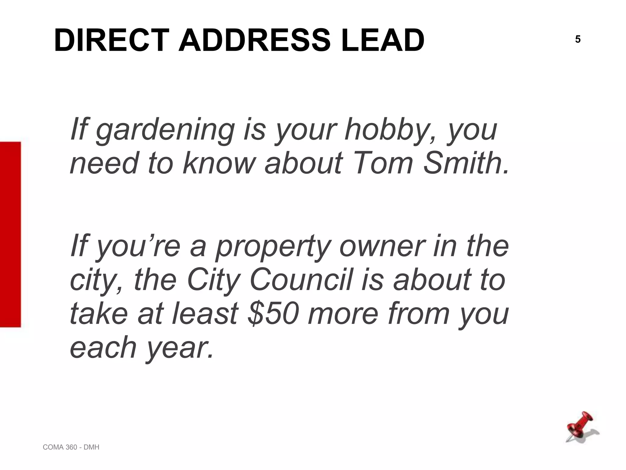 Lead Writing: Types & Tips | PPTX