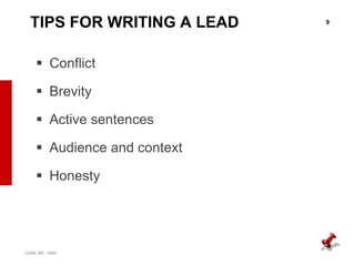 Lead Writing: Types & Tips | PPTX