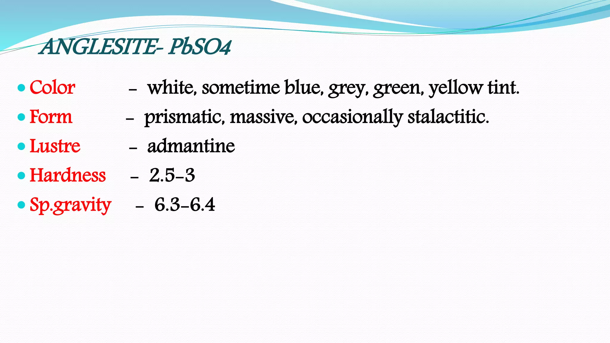 Lead And Zinc Deposits | PPTX