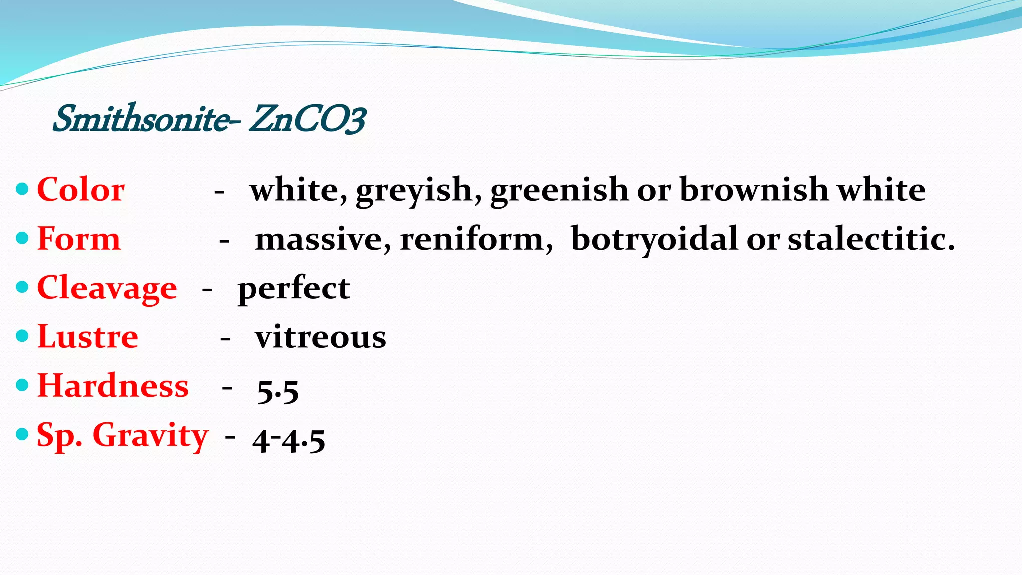 Lead And Zinc Deposits | PPTX