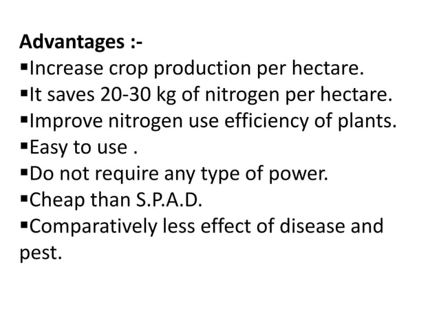 Leaf Color chart (LCC) | PPTX