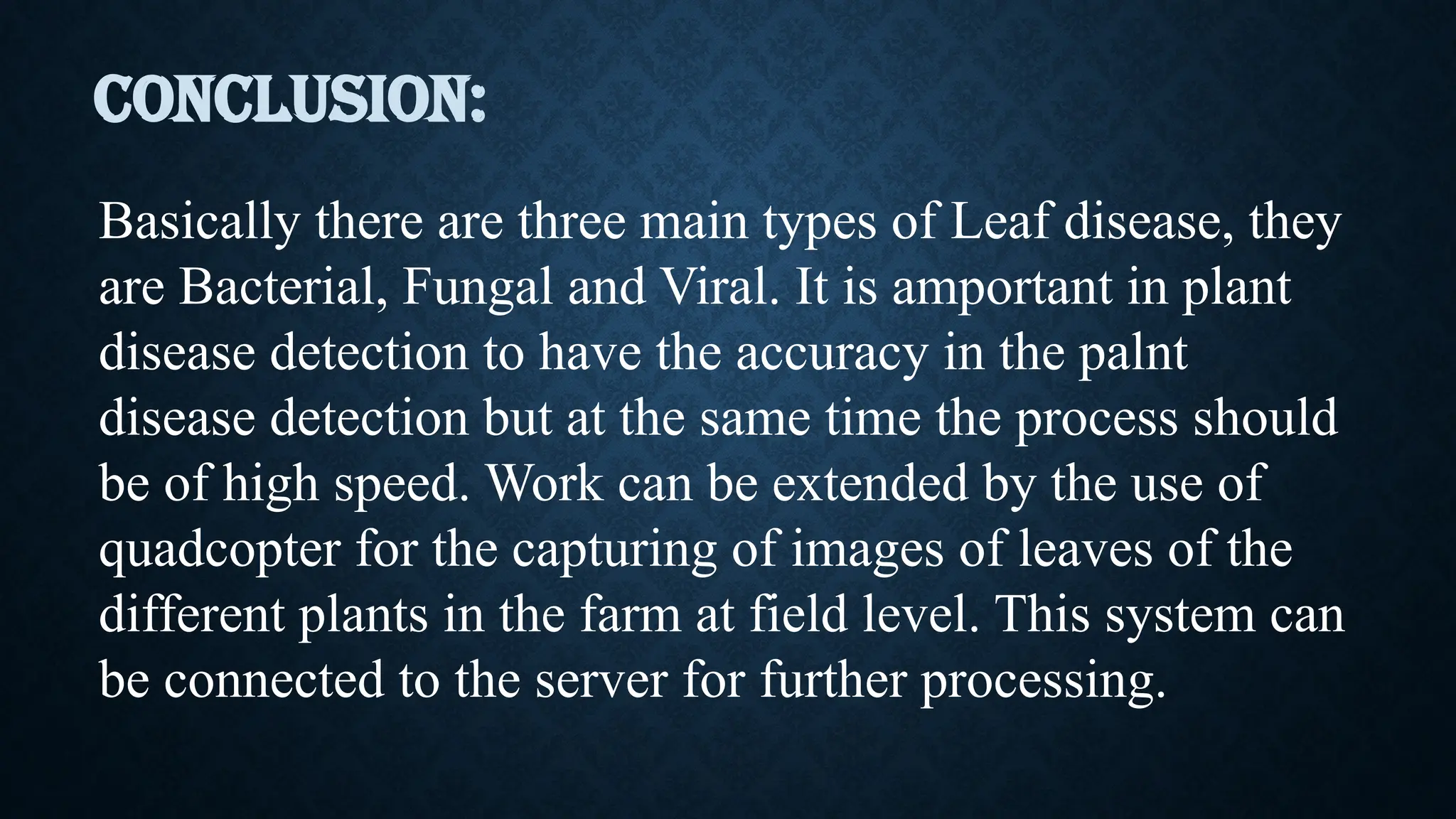 Plant Leaf Disease Detection Using Cnn Pptx