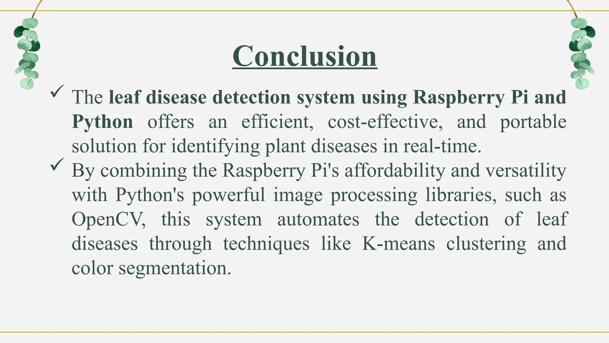 Leaf Disease Detection using Raspberry Pi.pptx