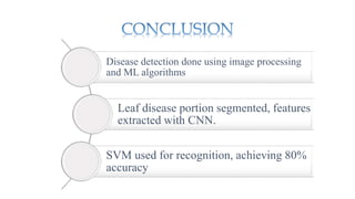 Leaf diseases detection system using machine learning.pptx