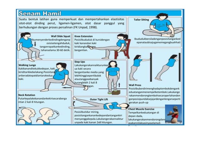 Leaf flat senam hamil | PPT