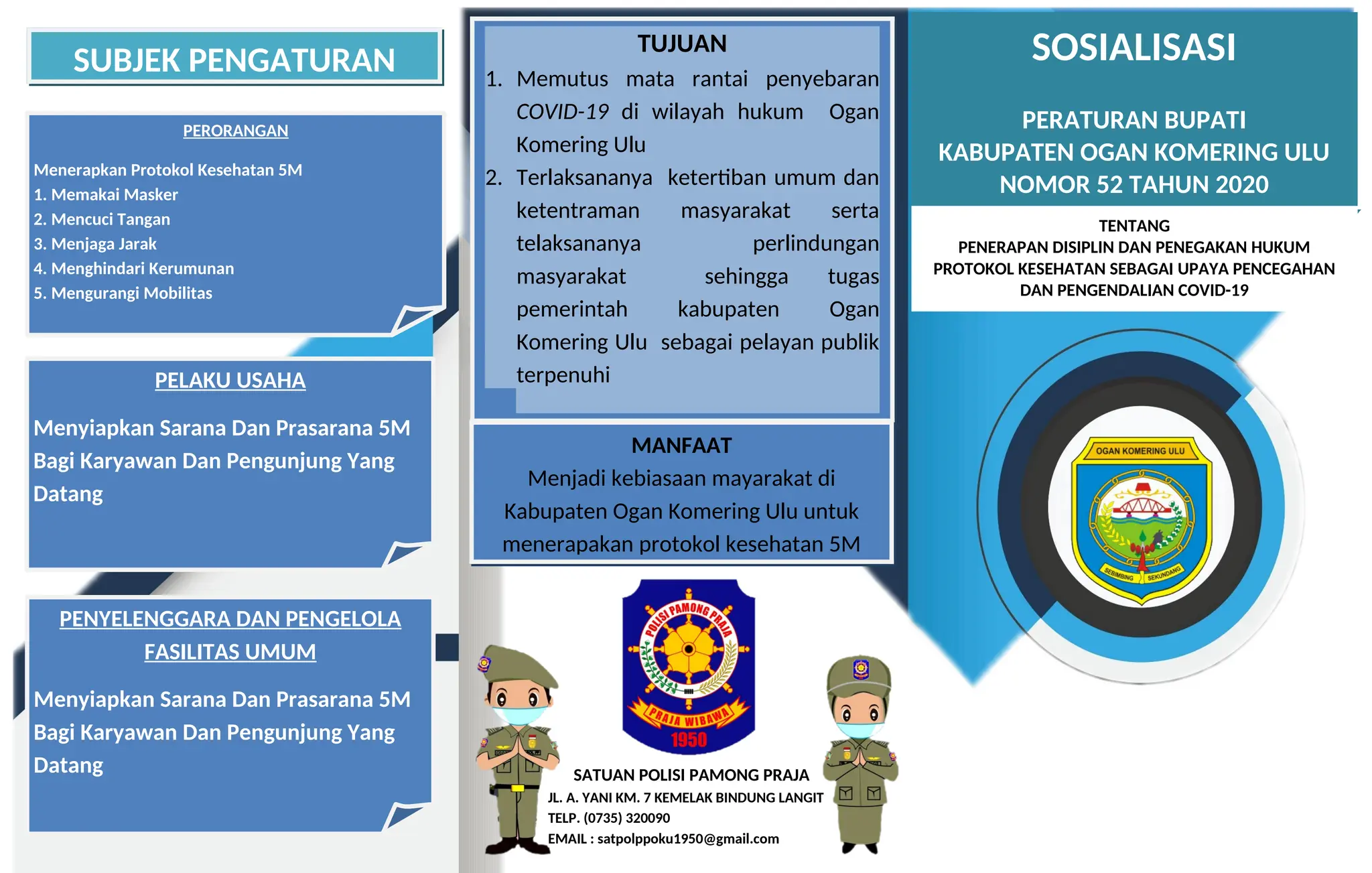 Leaflet Sosialisasi Penegakan Perda Dan Perkada Dalam Rangka | DOCX