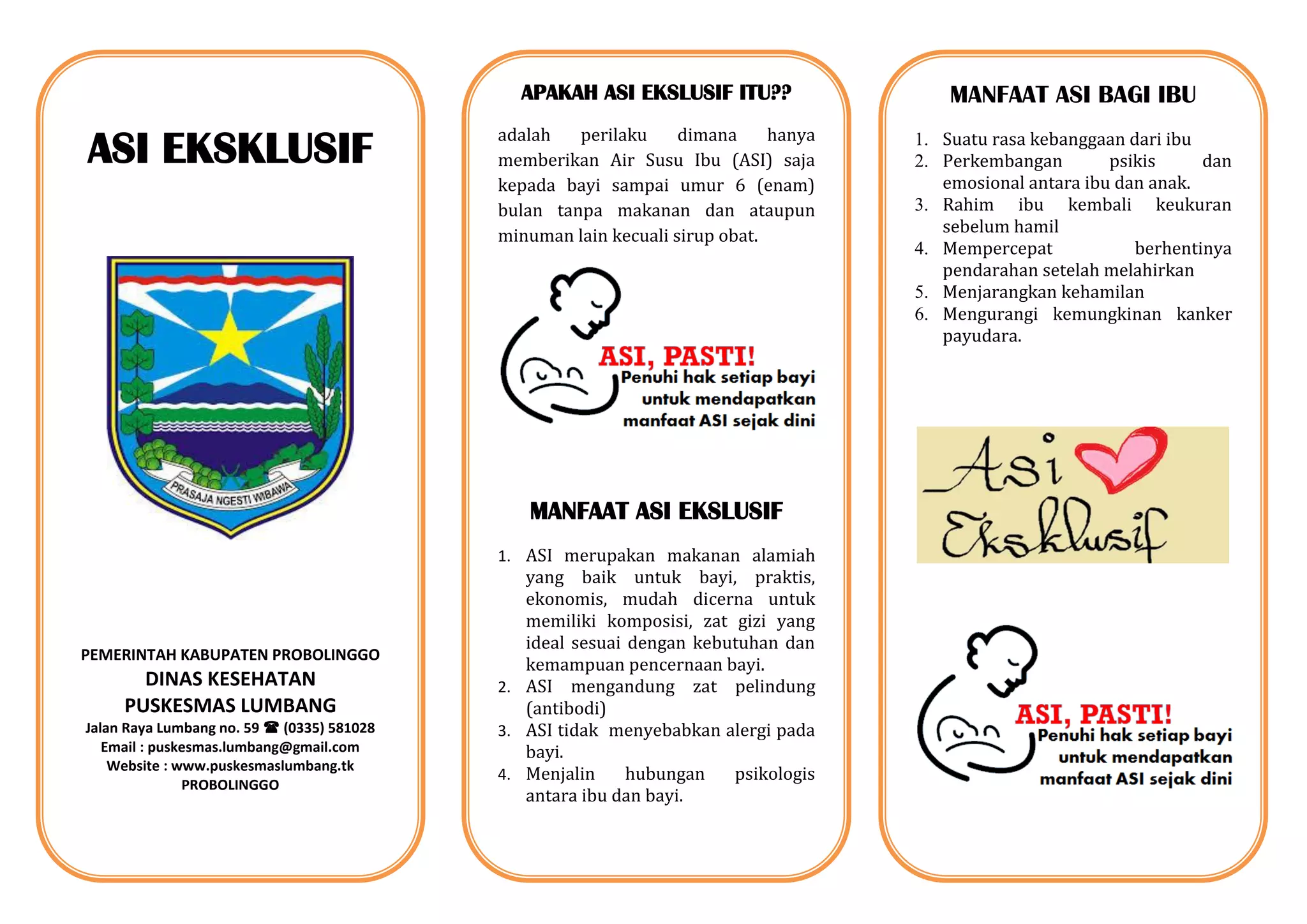 Leaflet asi-eksklusif | PDF