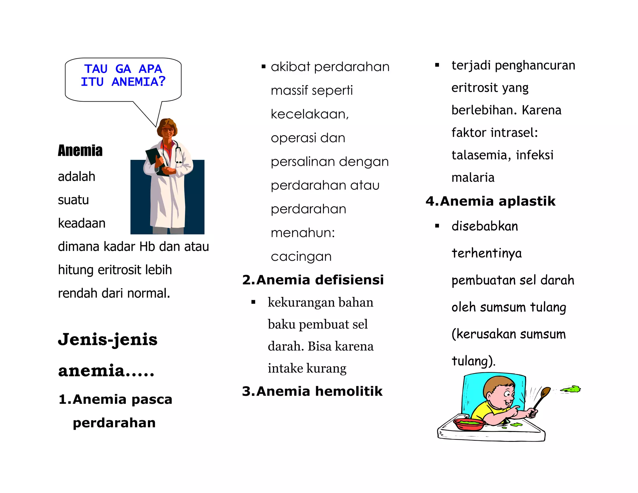 Leaflet anemia 2 | PDF