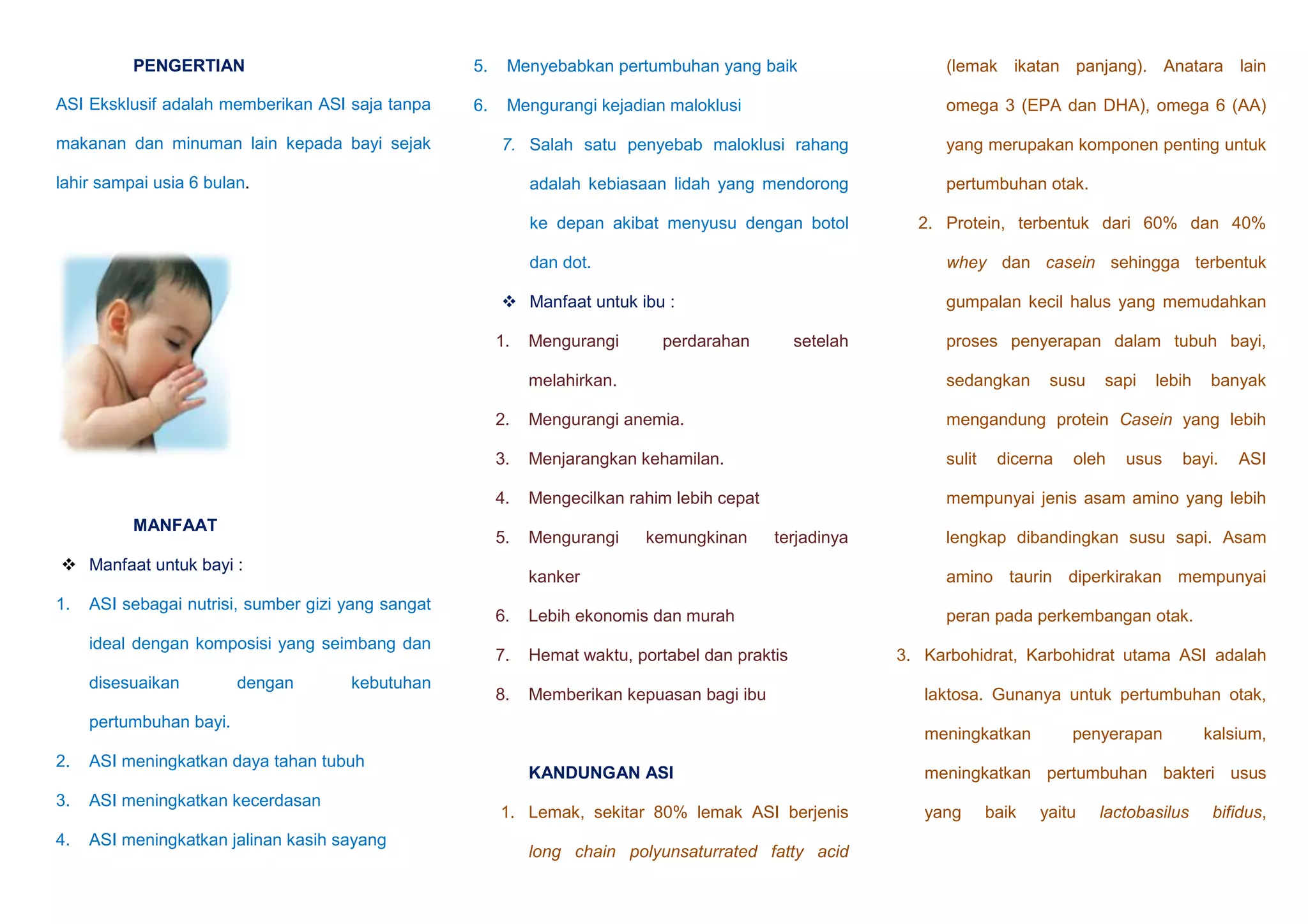 Leaflet asi eksklusif new | PPT