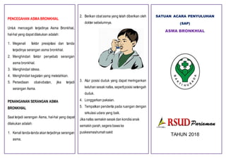 Leaflet asma bronkhial | DOCX