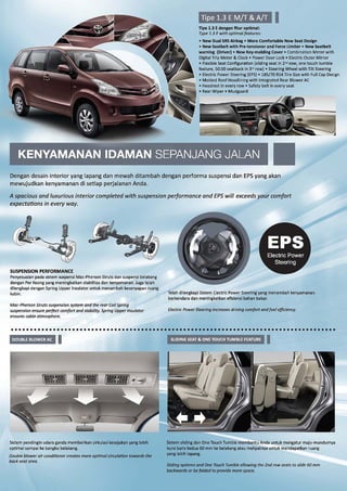 Leaflet Toyota Avanza mi 2013 | PDF