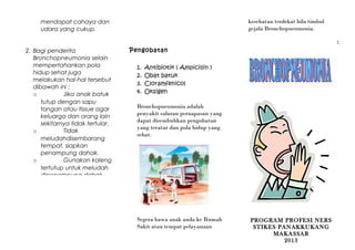 Leaflet bronchopneumonia | PPT