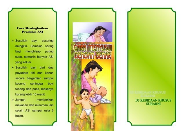 Leaflet cara menyusui dengan benar | PPT